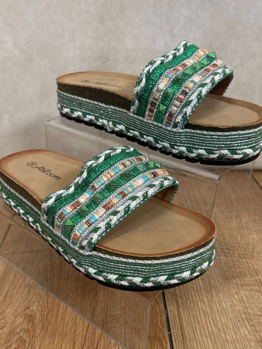 Bohemian Wedge Sandals – Tracey Jane Fashion