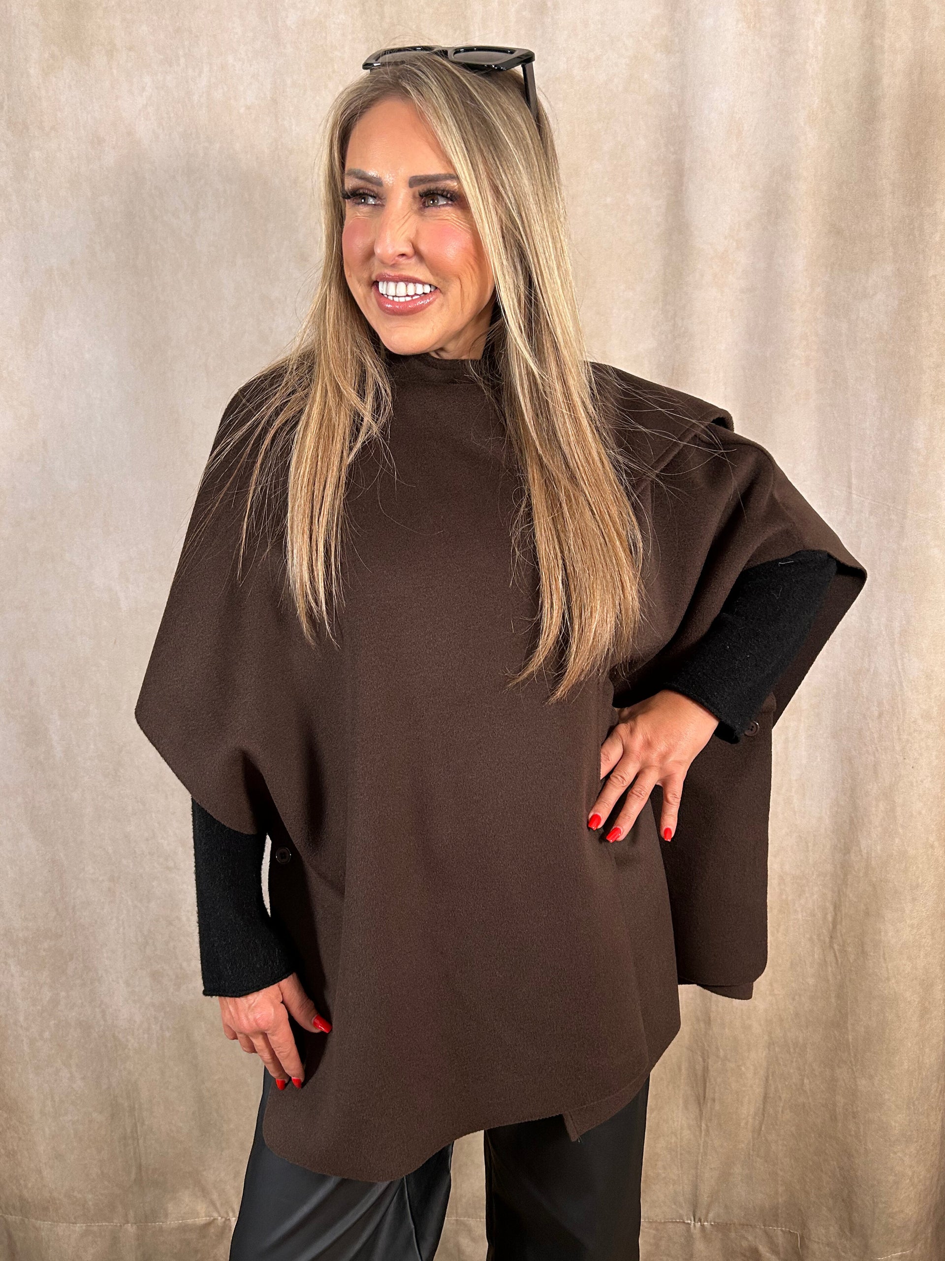 Caprice Cape – Tracey Jane Fashion
