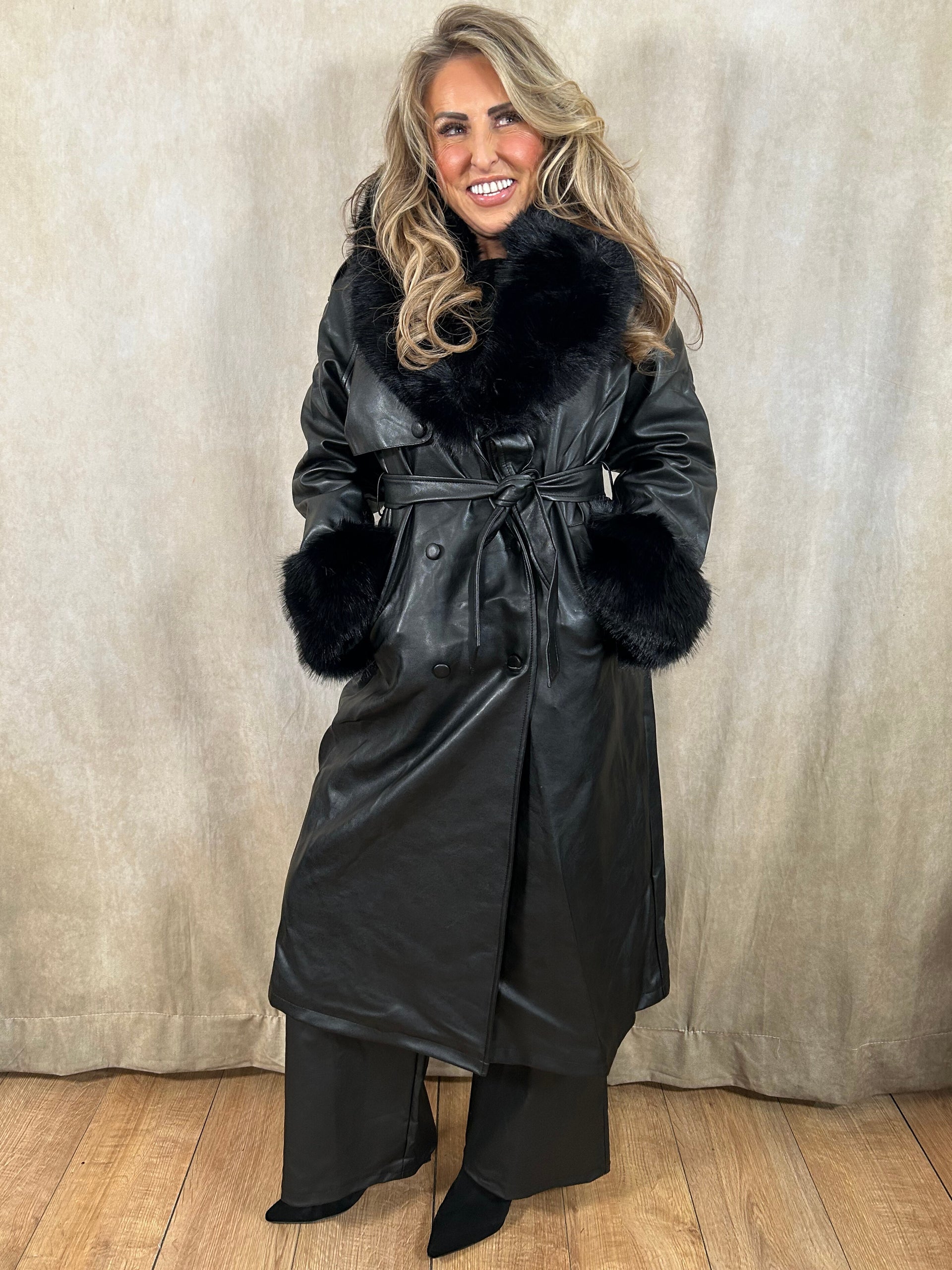 Cheryl Faux Fur Coat – Tracey Jane Fashion