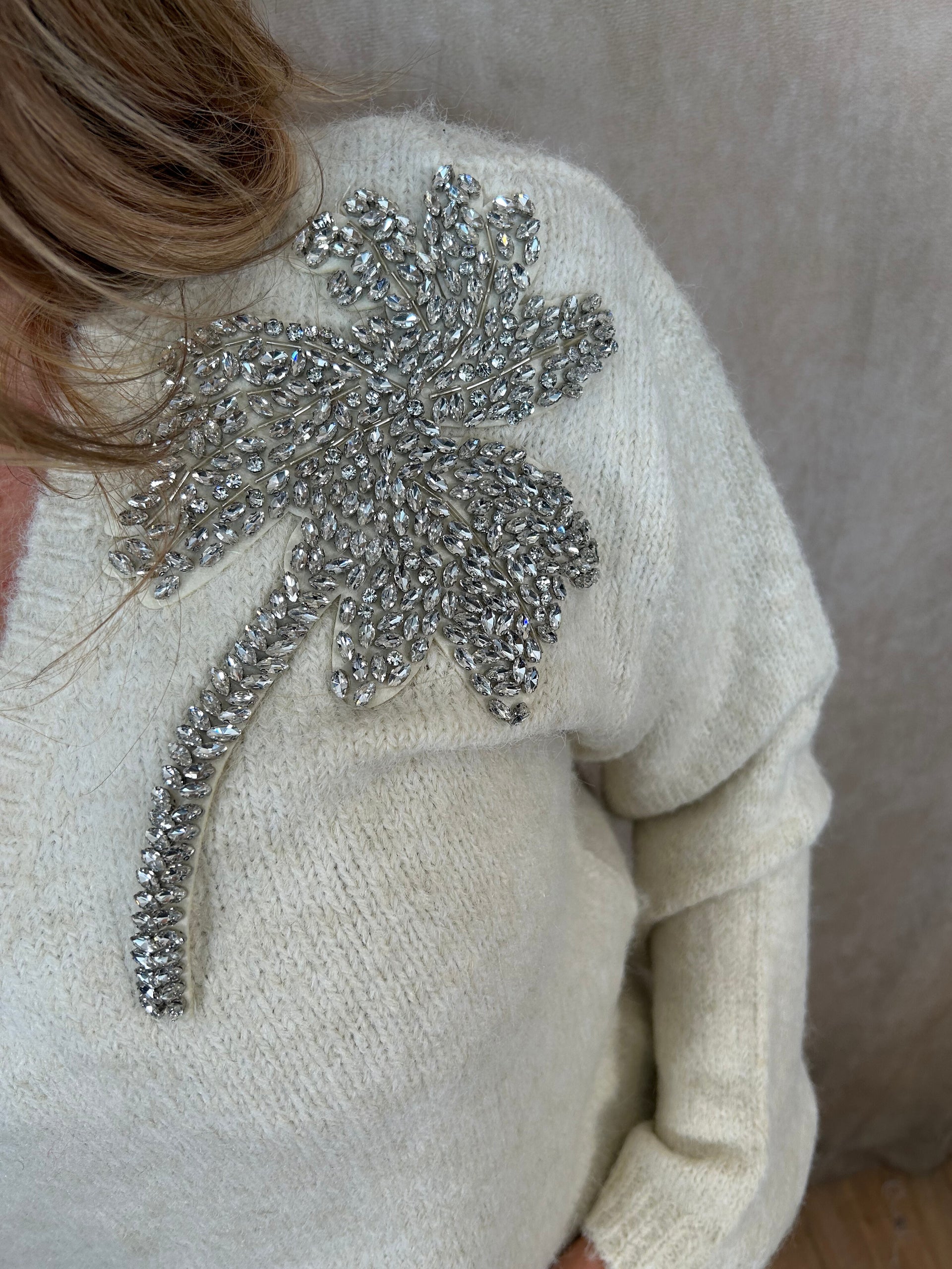 Pippa Palm Tree Jumper – Tracey Jane Fashion